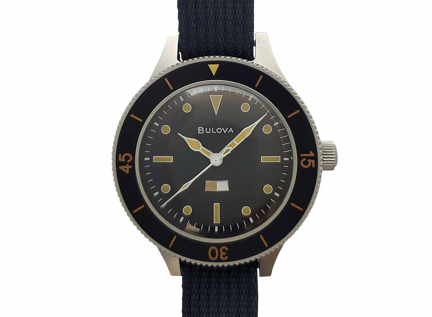 - BULOVA ブローバ アーカイブス シリーズ ミルシップ 98A266 – 正木屋質店